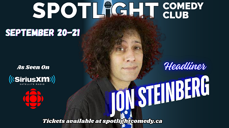 Tickets | Jon Steinberg | Spotlight Comedy Club