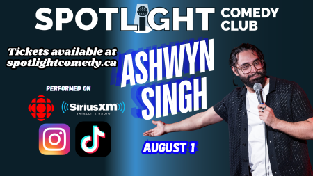 Tickets | Ashwyn Singh 2025 | Spotlight Comedy Club