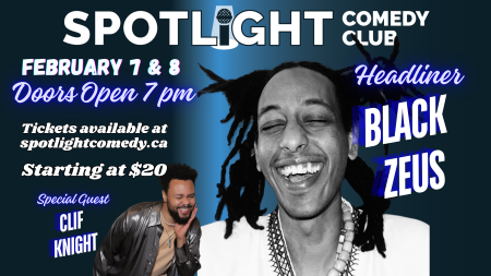 Tickets | BLACK ZEUS | Spotlight Comedy Club
