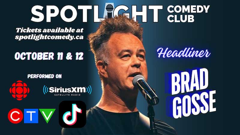 Tickets | Brad Gosse | Spotlight Comedy Club