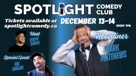Tickets | Mark Matthews | Spotlight Comedy Club