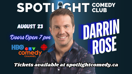 Tickets | Darrin Rose | Spotlight Comedy Club