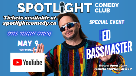 Tickets | Ed Bassmaster | Spotlight Comedy Club