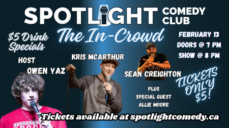 Tickets | The In-Crowd 2 | Spotlight Comedy Club
