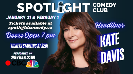 Tickets | Kate Davis | Spotlight Comedy Club