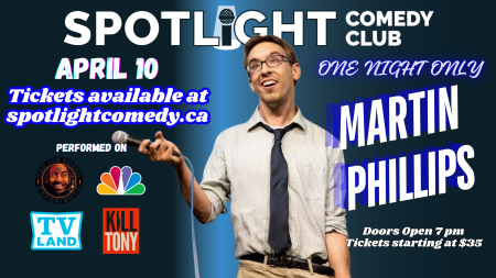 Tickets | Martin Phillips | Spotlight Comedy Club