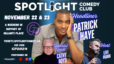 Tickets | Patrick Haye | Spotlight Comedy Club